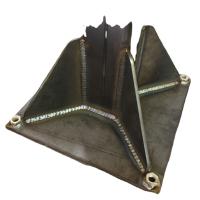 China Custom Heavy Duty Metal Steel Stamping Welding Parts 800 Ton Press Surface Options for sale