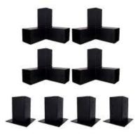 China Steel Pergola Brackets Kit for Air Conditioner Parts Custom Size Zinc Plated for sale