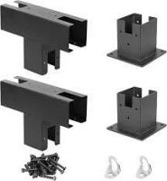 China Steel Pergola Brackets Kit for Air Conditioner Parts Custom Size Zinc Plated for sale