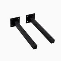 China Custom Steel Wall Mounted Shelf Brackets for Air Conditioner Parts 200kg Load Capacity for sale