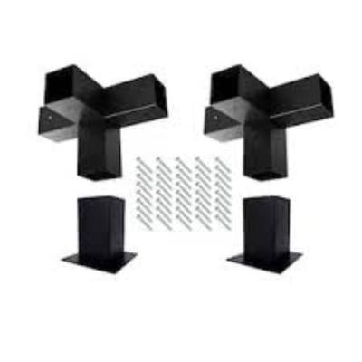 China Steel Pergola Brackets Kit for Air Conditioner Parts Custom Thickness Options 1.5mm 2.0mm for sale