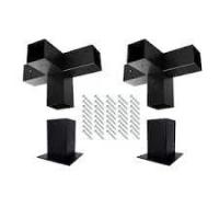 China Steel Pergola Brackets Kit for Air Conditioner Parts Custom Thickness Options 1.5mm 2.0mm for sale