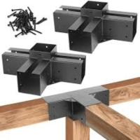 China Custom Steel Air Conditioner Bracket Kit Heavy Duty Load Capacity 500kg Zinc Plated for sale