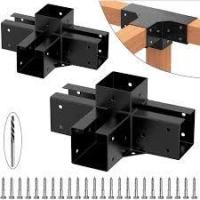China Custom Steel Air Conditioner Bracket Kit Heavy Duty Load Capacity 500kg Zinc Plated for sale