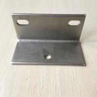 China Custom Stainless Steel U Shape Angle Brackets Bending Parts Fabrication 90 Degree for sale