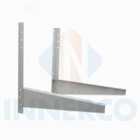 China Custom Steel Air Conditioner Brackets Heavy Duty Load Capacity 100kg Zinc Plated for sale