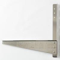 China Custom Steel Air Conditioner Brackets Heavy Duty Load Capacity 100kg Zinc Plated for sale
