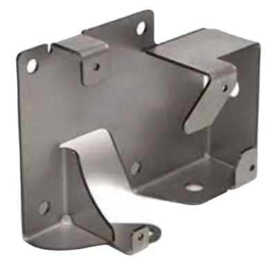 China Custom Sheet Metal Stamping Parts Powder Coated Metal Brackets 0.1-8mm Thickness for sale