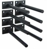 China Steel Wall Mounted Shelf Brackets for Air Conditioner 0.4-3mm Thickness Custom Sizes for sale