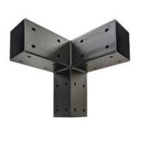 China Customized Steel Pergola Brackets Kit ISO9001 Approved High Load Capacity for sale