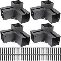 China Customized Steel Pergola Brackets Kit ISO9001 Approved High Load Capacity for sale