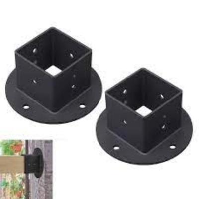China Customized Steel Pergola Brackets Kit for Construction Heavy Duty Load Capacity 500kg for sale