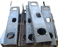China Custom Metal Steel Frame Welding Fabrication Carbon Steel 80,000sqm Plant for sale