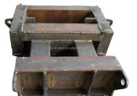 China Custom Metal Steel Frame Welding Fabrication Carbon Steel 80,000sqm Plant for sale
