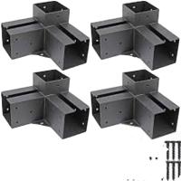 China Customized Steel Pergola Brackets Kit with In-House Inspection for Durable Construction for sale