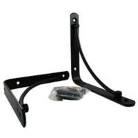 China Steel Wall Mounted Shelf Bracket Custom Size Heavy Duty Load Capacity 100kg for sale