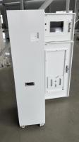 China Custom Metal Cabinet Box Black Steel Sheet Metal Fabrication 0.1-8mm Thickness for sale