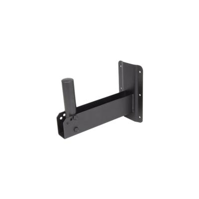 China Custom Steel Wall Mounted Shelf Bracket Heavy Duty Load Capacity 200 kg Powder Coated for sale