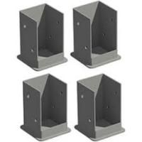 China Custom Steel Pergola Brackets Kit with In-House Inspection 200kg Load Capacity for sale