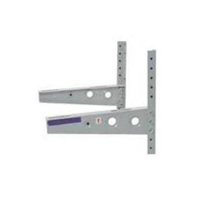 China Custom Steel Air Conditioner Brackets Heavy Duty Load Capacity 100kg Zinc Plated for sale