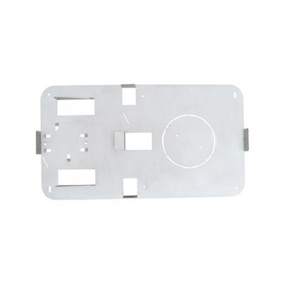 China Custom Powder Coated Aluminum Sheet Metal Stamping Parts 0.4-3mm Thickness Bending for sale