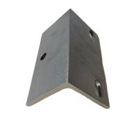 China Stainless Steel Right Angle Bracket Bending Stamping Parts Custom OEM 90 Degree for sale