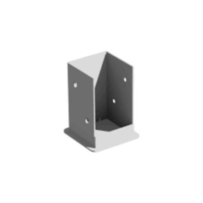 China Custom Steel Aluminum Air Conditioner Bracket Kit 500kg Load Capacity Zinc Plated for sale