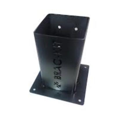 China Custom Steel Pergola Brackets Kit with Zinc Plated Finish for Heavy Duty Construction for sale