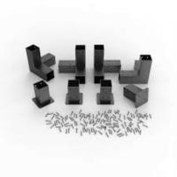 China Custom Steel Pergola Brackets Kit with Zinc Plated Finish for Heavy Duty Construction for sale