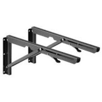 China Custom Steel Wall Mounted Shelf Brackets Heavy Duty Load Capacity 100kg for Industrial Use for sale