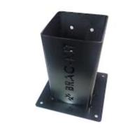 China Customized Steel Pergola Brackets Kit with Aluminum Options for Heavy Duty Construction for sale