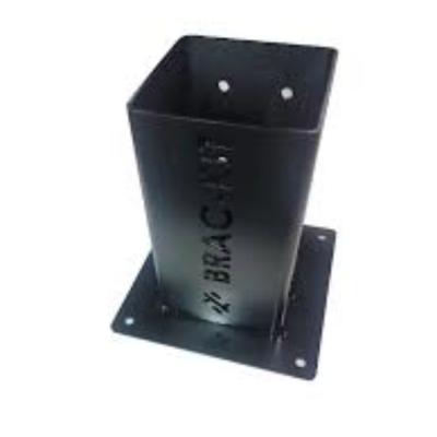 China Customized Steel Pergola Brackets Kit with Aluminum Options for Heavy Duty Construction for sale