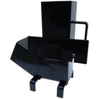 China Custom Heavy Duty Black Powder Coating Rocket Wood Burning Stove 80,000sqm Factory for sale