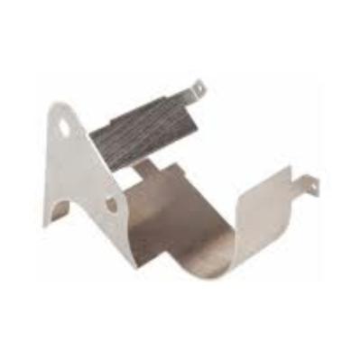 China Custom Stainless Steel Right Angle Brackets Bending Stamping Parts Powder Coated 90 Degree for sale