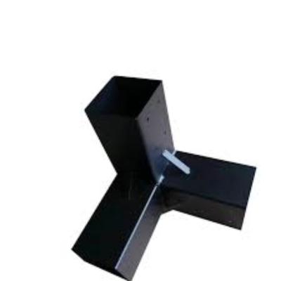 China Customized Steel Pergola Brackets Kit Heavy Duty Load Capacity 500kg Powder Coated for sale