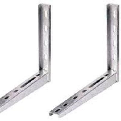 China Customized Steel Brackets for Air Conditioner Heavy Duty 200kg Load Capacity for sale