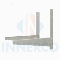 China Custom Steel Air Conditioner Brackets Heavy Duty Load Capacity 200kg Zinc Plated for sale