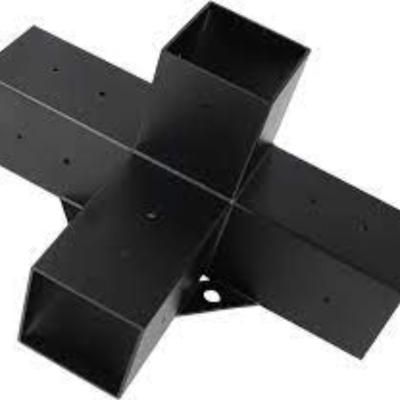 China Customized Steel Pergola Brackets Kit Air Conditioner Parts Heavy Duty 500kg Load Capacity for sale