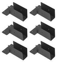 China Customized Steel Pergola Brackets Kit with Zinc Plated Finish for Outdoor Construction for sale