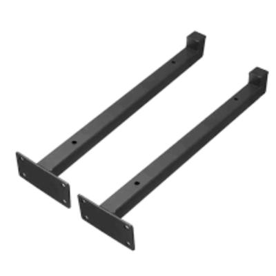 China Custom Steel Wall Mounted Shelf Brackets 0.4-3mm Thickness Heavy Duty Load Capacity for sale