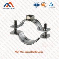 China Customized Galvanized Steel Metal Clamps for Industrial Applications Size Custom for sale