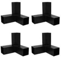 China Steel Pergola Brackets Kit 0.4-3mm Thickness Custom Sizes for Outdoor Construction for sale