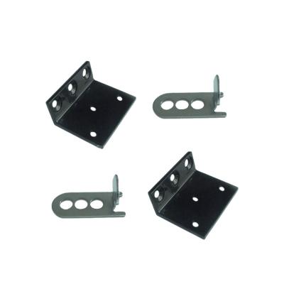 China Custom T-Shape Hinges OEM Stamping Fabrication Q235 Steel Powder Coating for sale