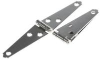 China Custom T-Shape Hinges OEM Stamping Fabrication Q235 Steel Powder Coating for sale