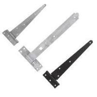 China Custom T-Shape Hinges OEM Stamping Fabrication Q235 Steel Powder Coating for sale