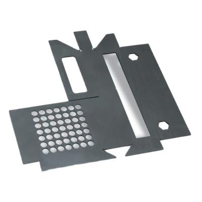 China Custom Aluminum Stamping Laser Cutting CNC Hole Punched Sheet Metal Bending Parts 2mm for sale
