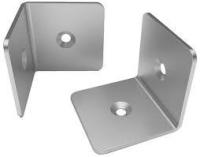 China Custom Stainless Steel U Shape Angle Brackets OEM Metal Stamping Bending Parts 90 Degree for sale