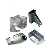 China Custom Steel Powder Coated Stamping Bending Parts U Shape Angle Brackets OEM 90 Degree for sale