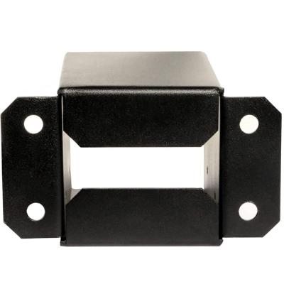 China Custom Stainless Steel Fabrication Post Base Pedestal Bending Welding Stamping Part 630T Press for sale