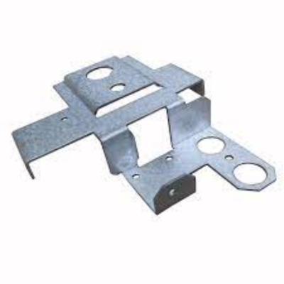 China Custom Stainless Steel U Shape Angle Brackets Bending Parts OEM Fabrication 90 Degree for sale